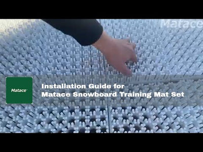 [In Stock] Matace Snowboard Training Mat Set for Off Snow Practice ...
